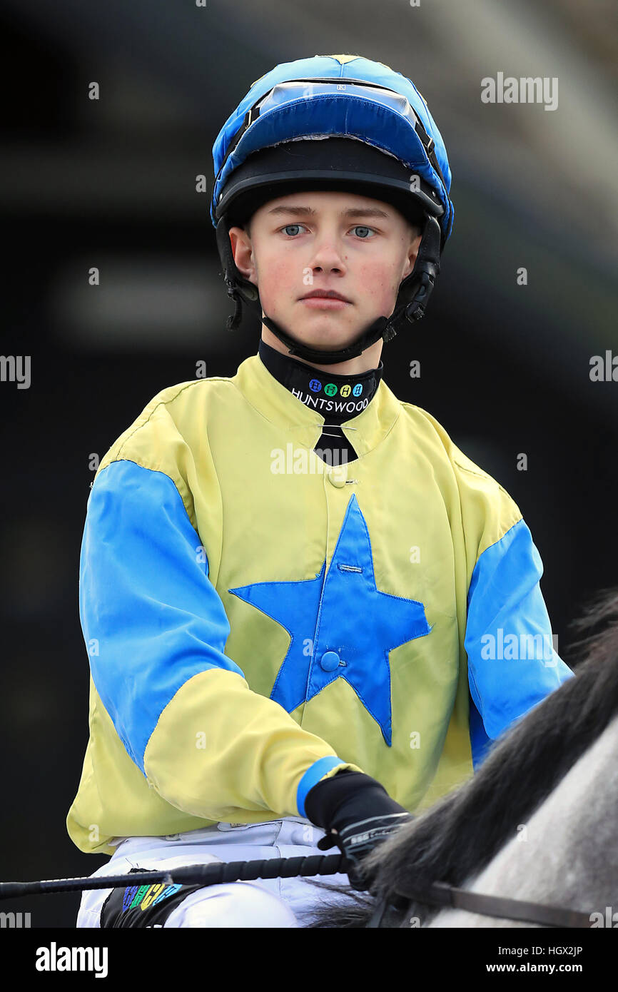 Jockey William Cox prior to his ride on Zebelini in the Betway Sprint ...