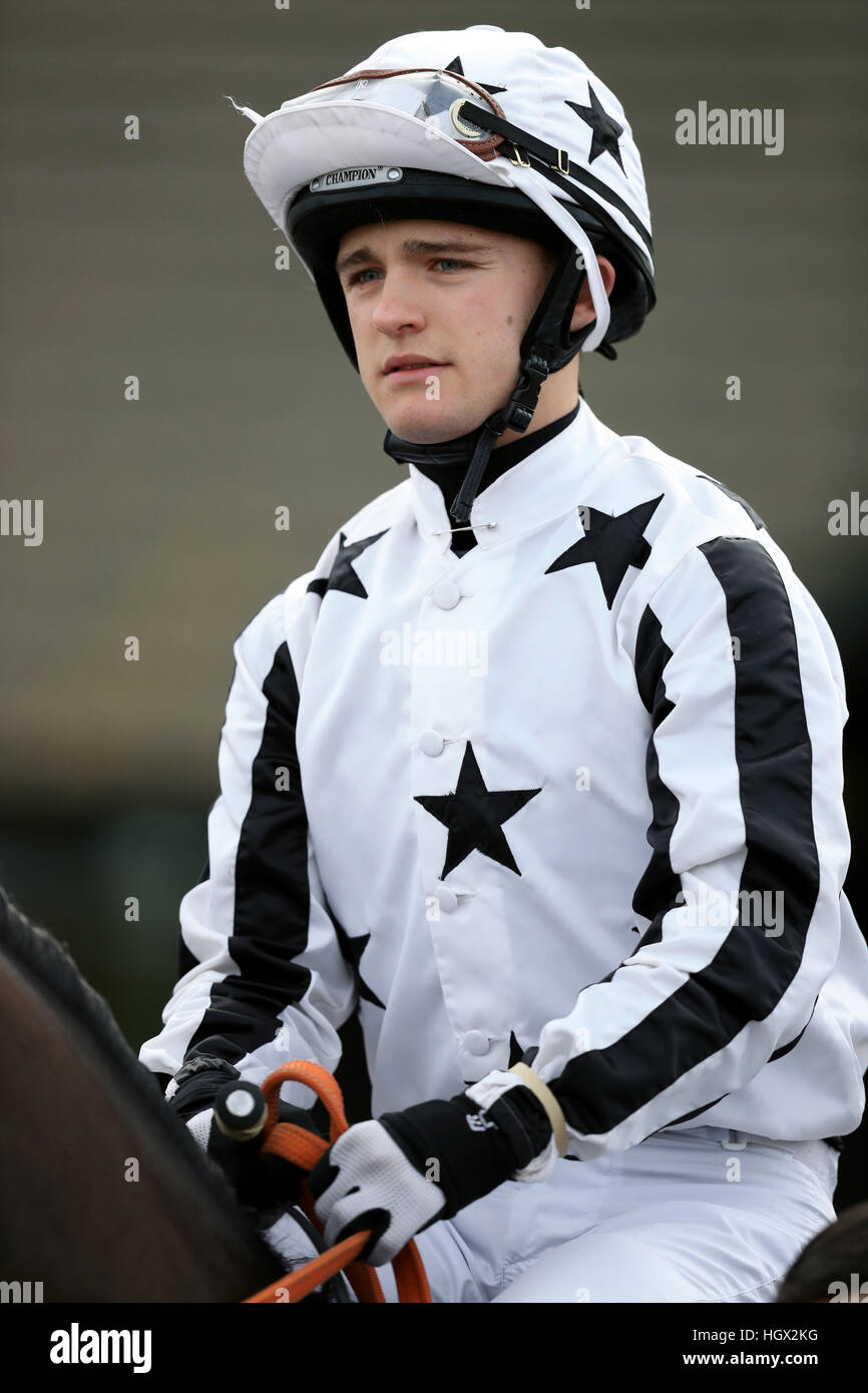 Jockey Toby Eley prior to his ride on Charlie Lad in the Betway Sprint ...