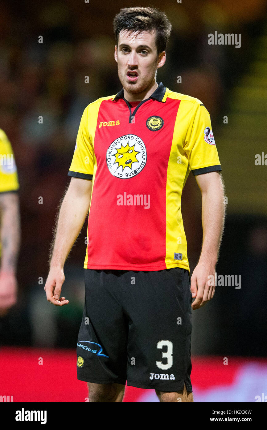 Partick Thistle's Callum Booth Stock Photo - Alamy