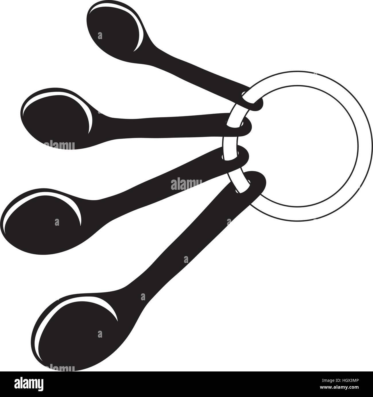 Measuring Spoons Clipart