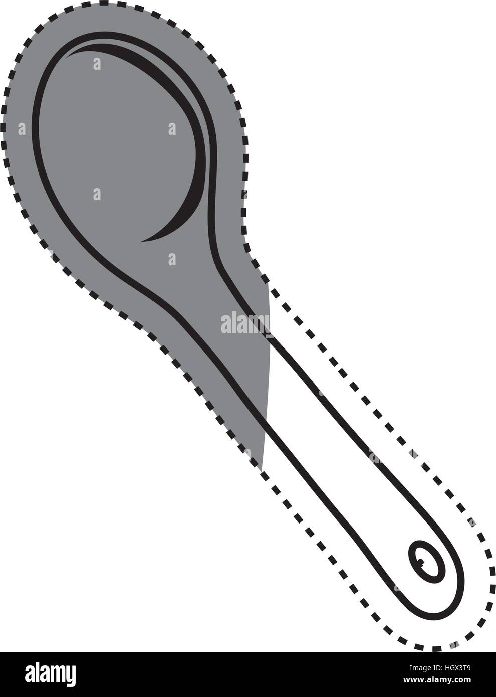 isolated measuring spoon icon vector illustration graphic design Stock ...