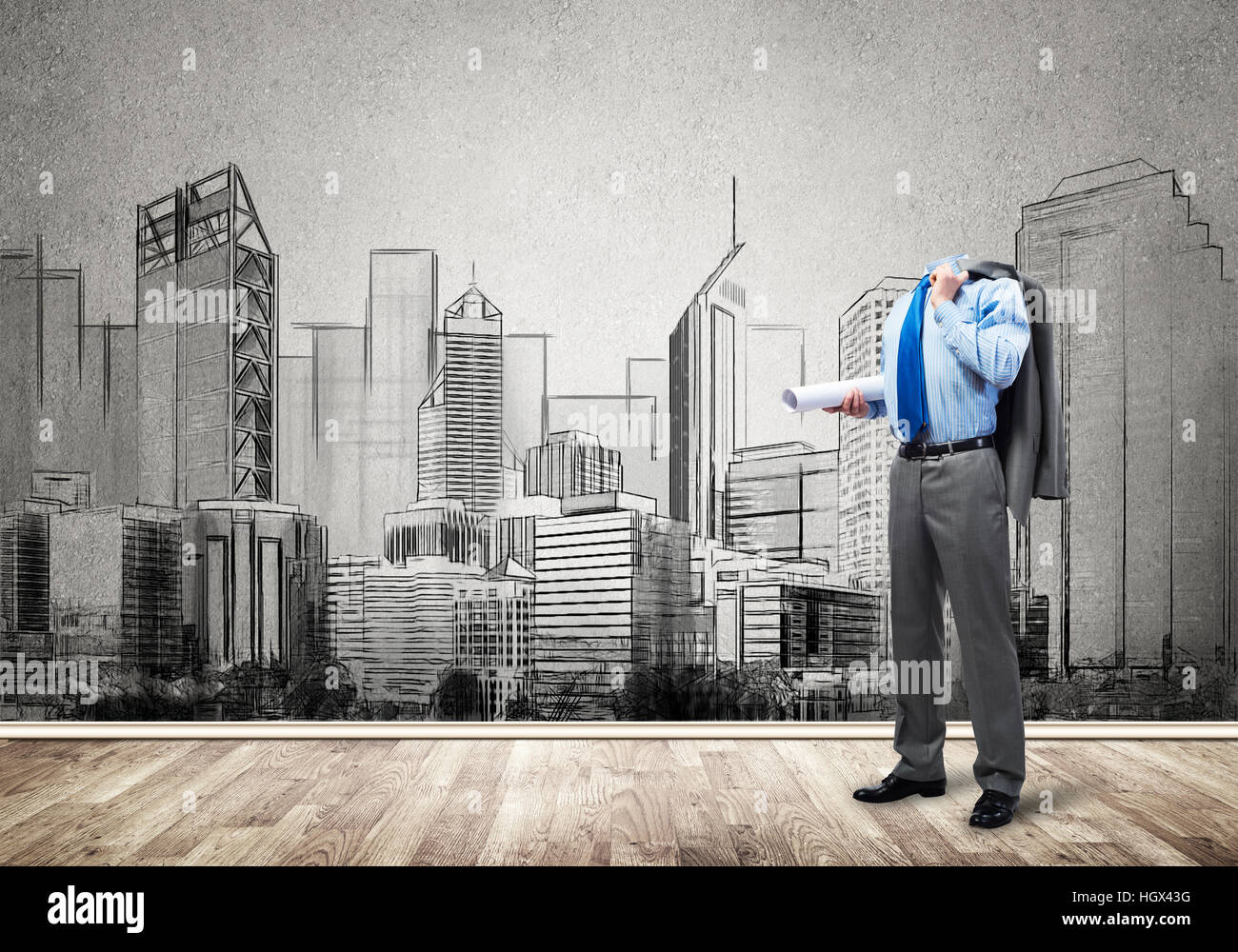 Man of engineering profession Stock Photo - Alamy