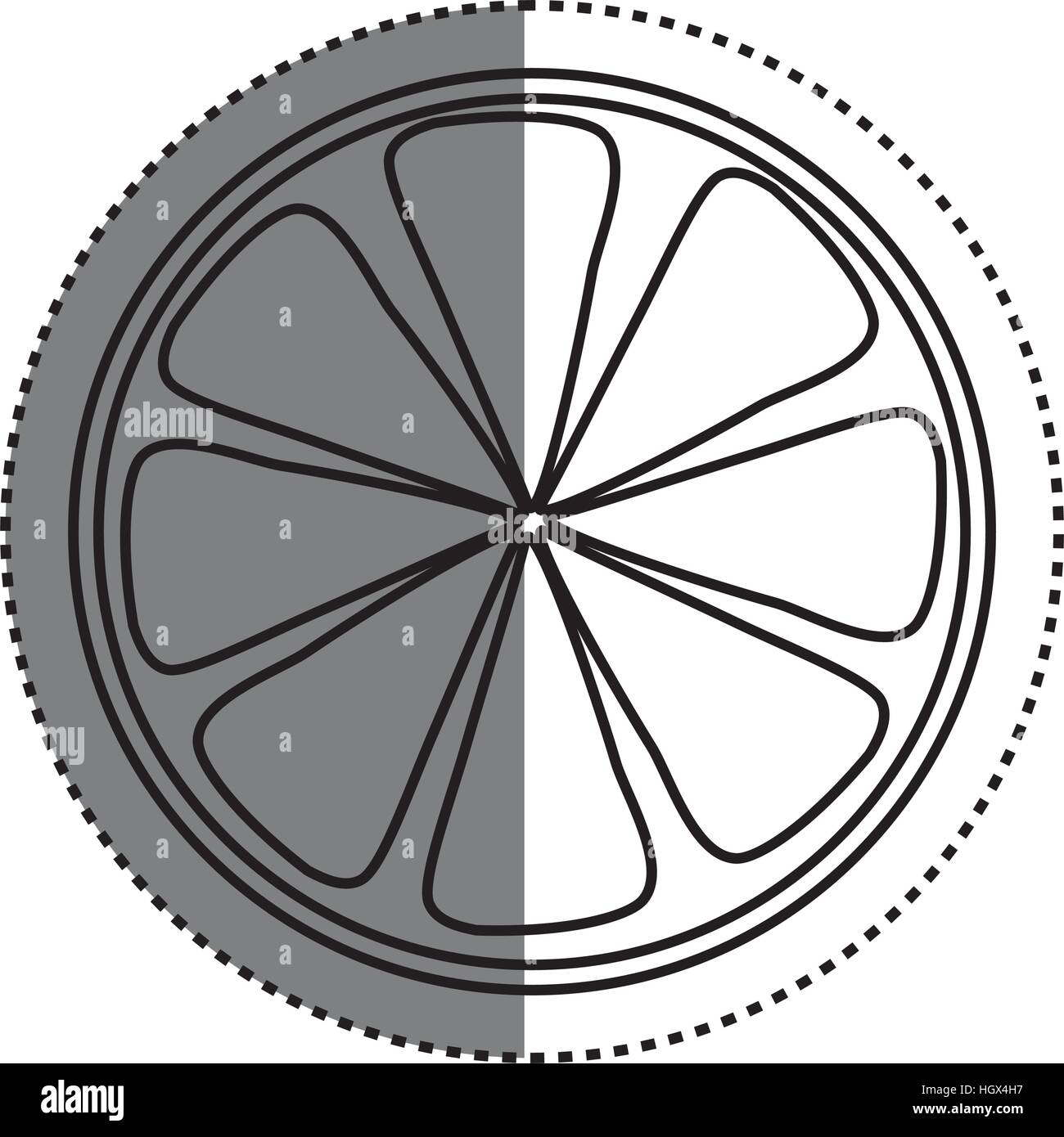 Lemon citric fruit icon vector illustration graphic design Stock Vector ...