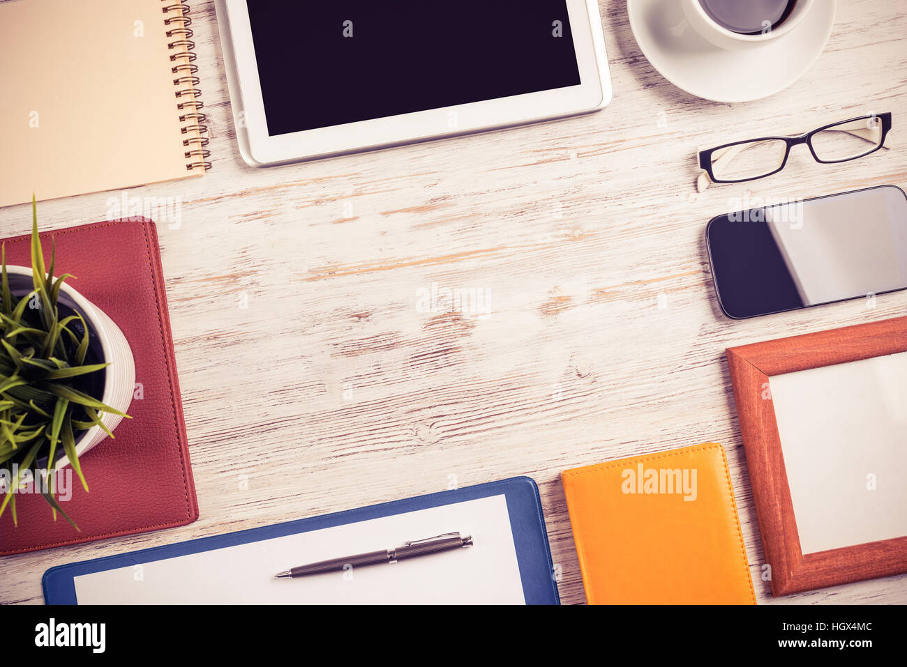 Business still life concept Stock Photo - Alamy