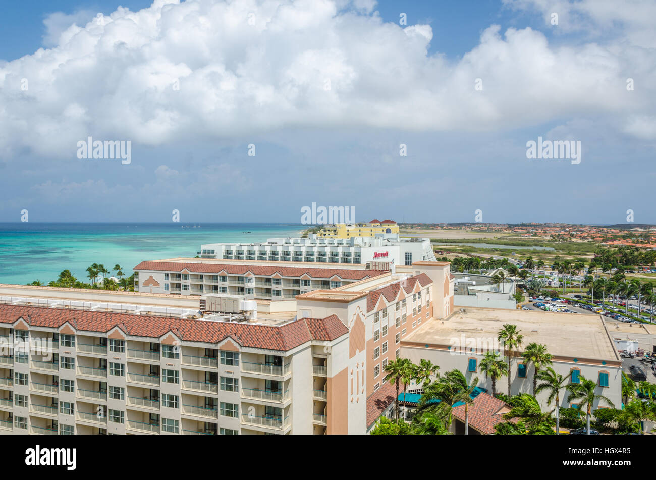 Aruba aerial hi-res stock photography and images - Alamy