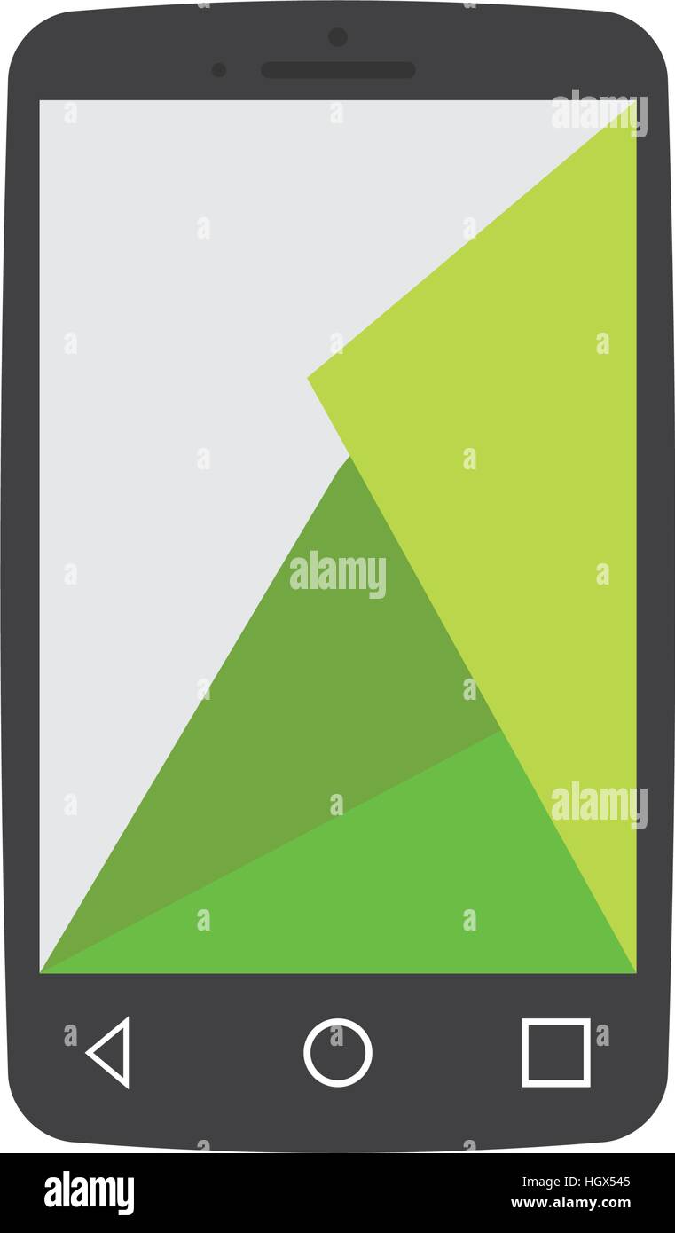 Mobile smartphone technology icon vector illustration graphic design ...