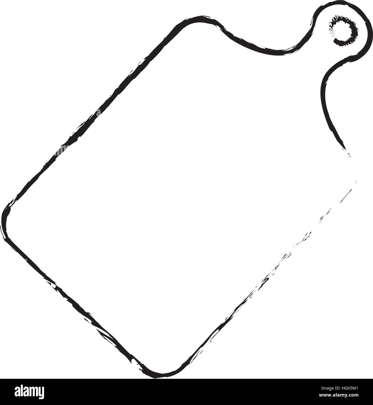 Chopping Board Drawing