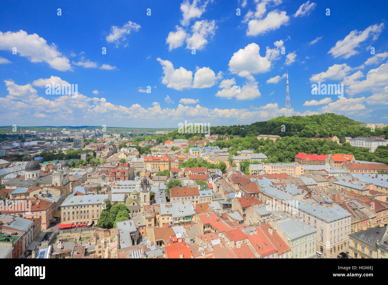 Lviv panoramic hi-res stock photography and images - Alamy