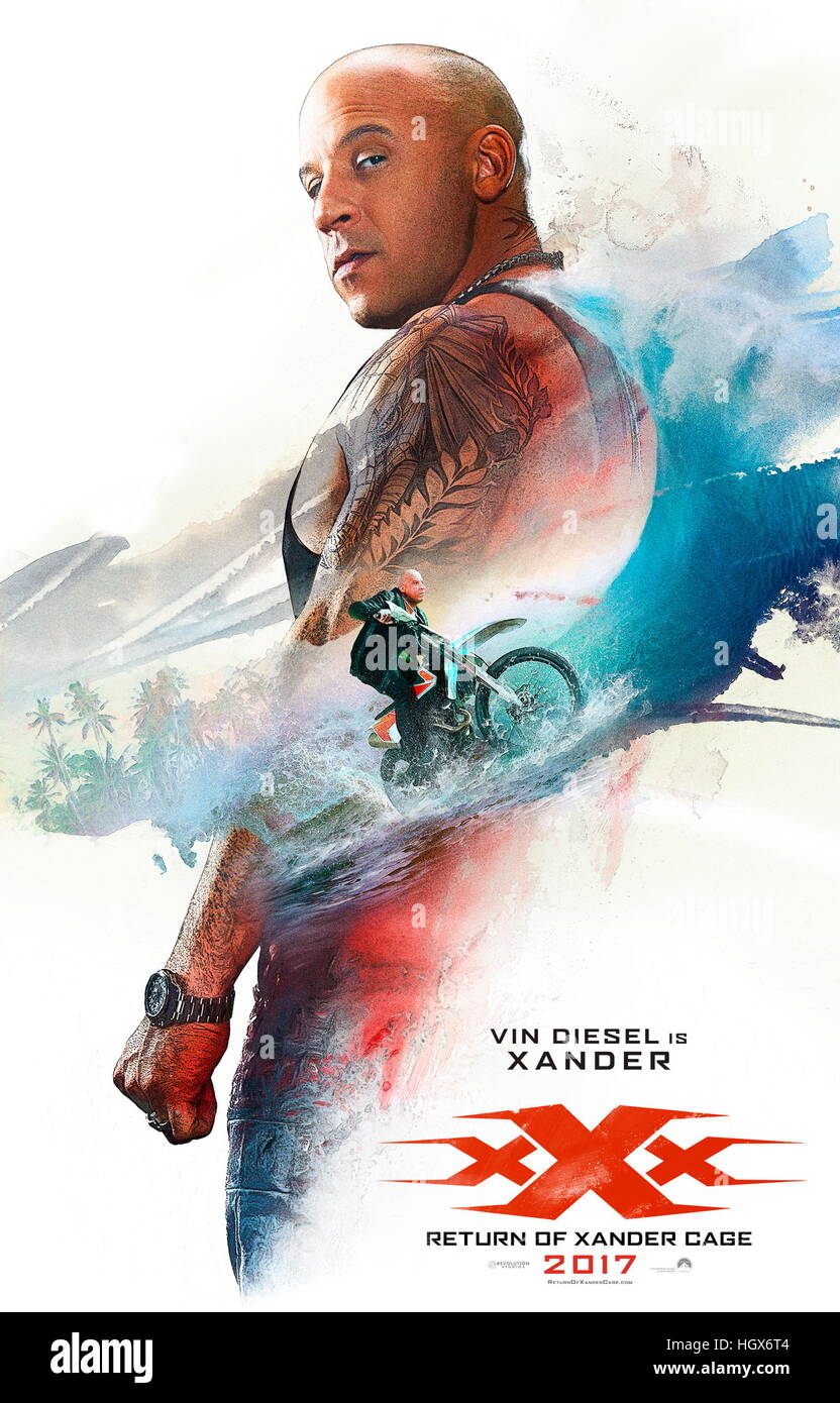 RELEASE DATE: January 20, 2017 TITLE: xXx: Return of Xander Cage STUDIO ...