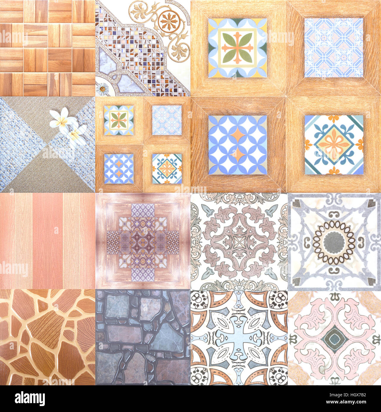 Ceramic Floor and Wall Tile background building construction Stock ...