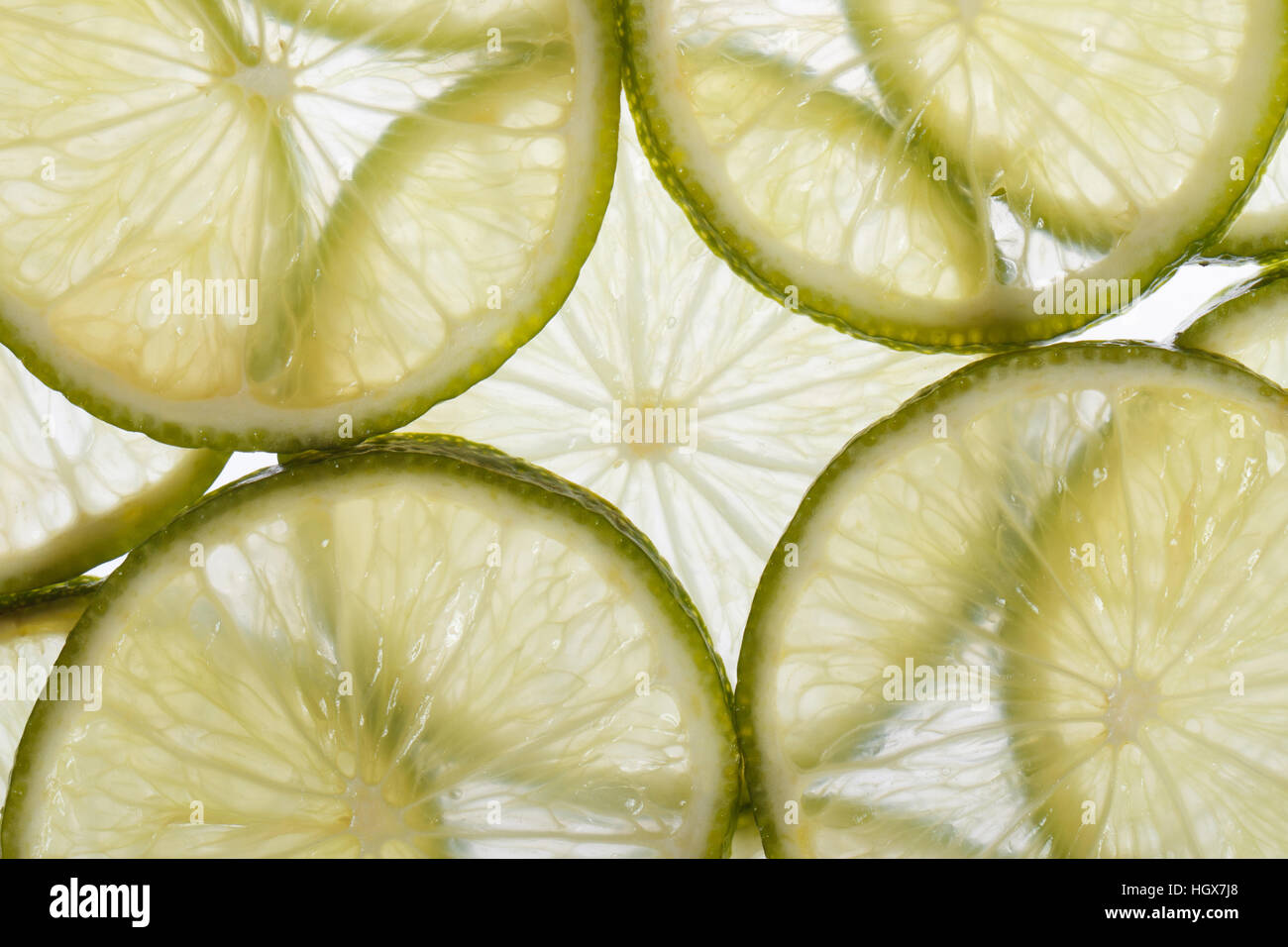 background of sliced fresh lime close up. macro Stock Photo - Alamy