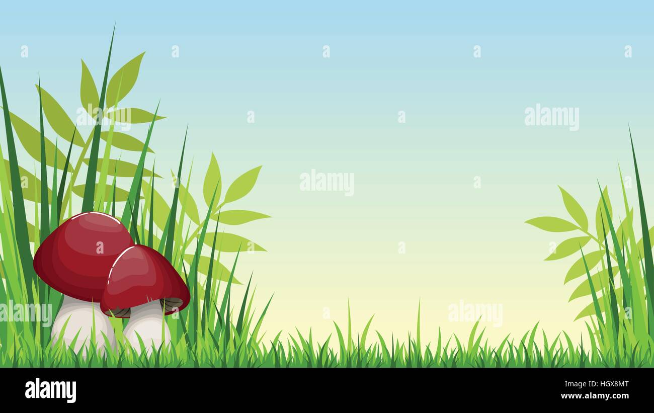 Summer with nature Stock Vector Images - Alamy