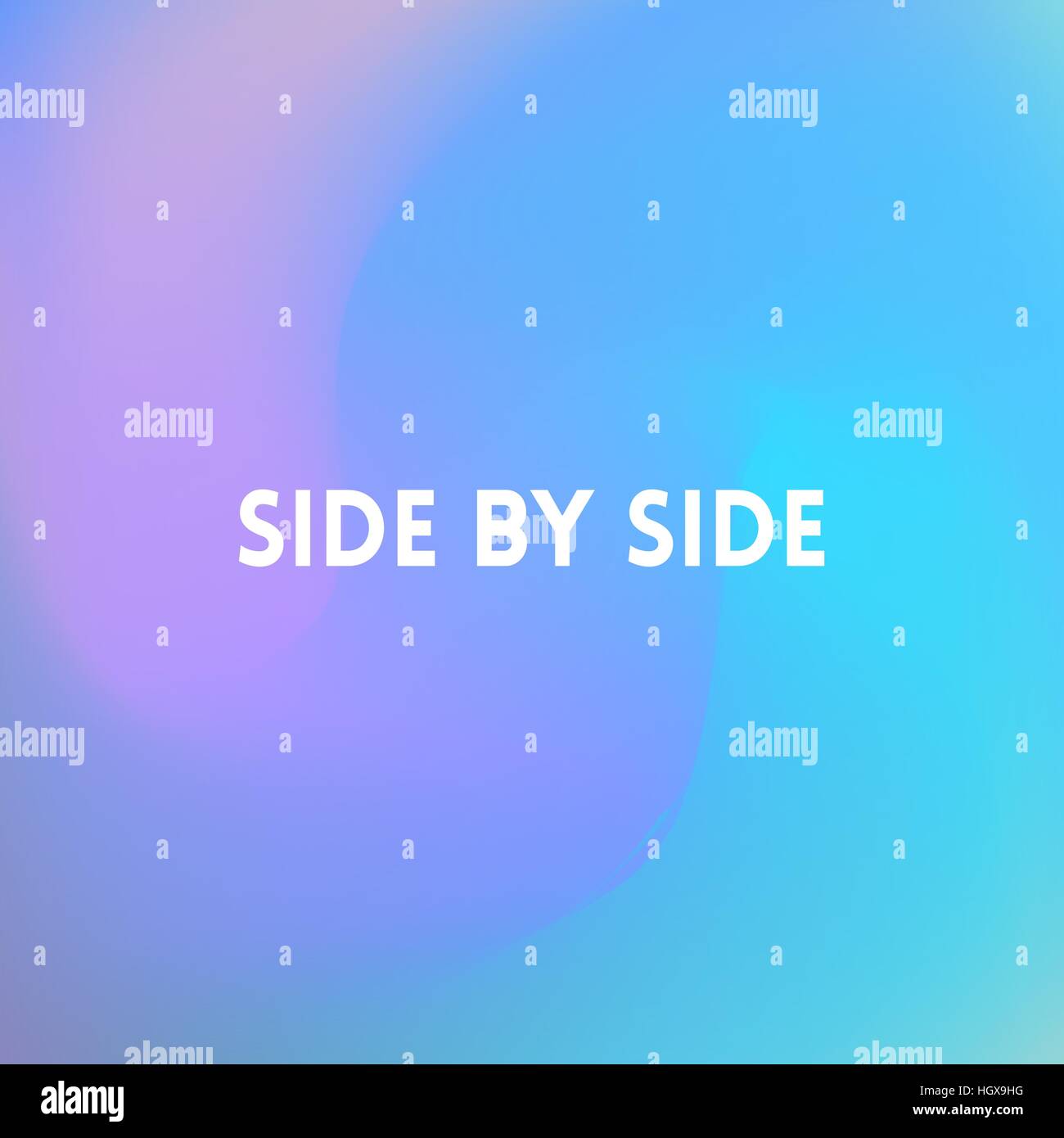 Vivid blue sky blue water Stock Vector Images - Alamy