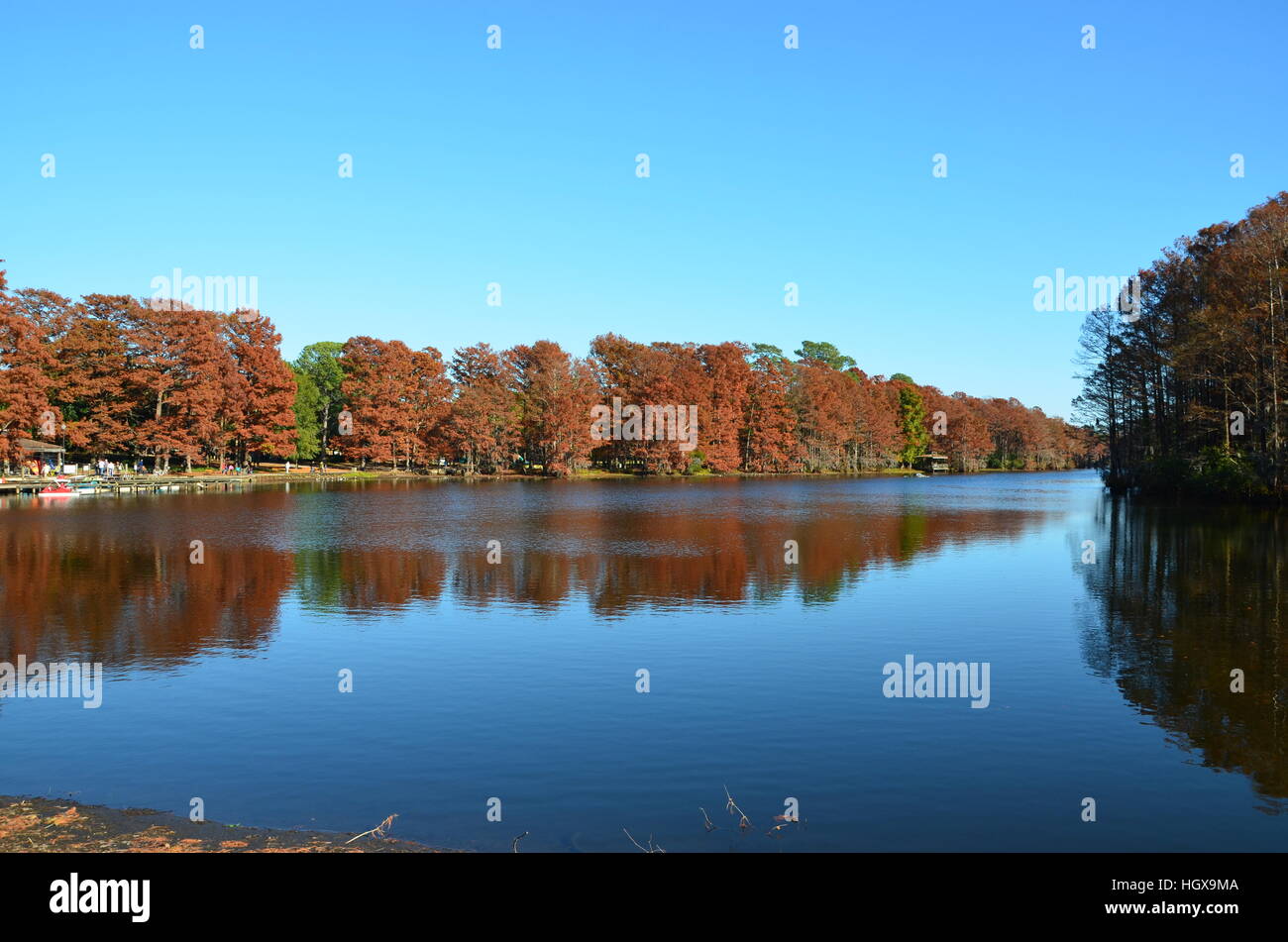 Greenfield lake park wilmington hi-res stock photography and images - Alamy