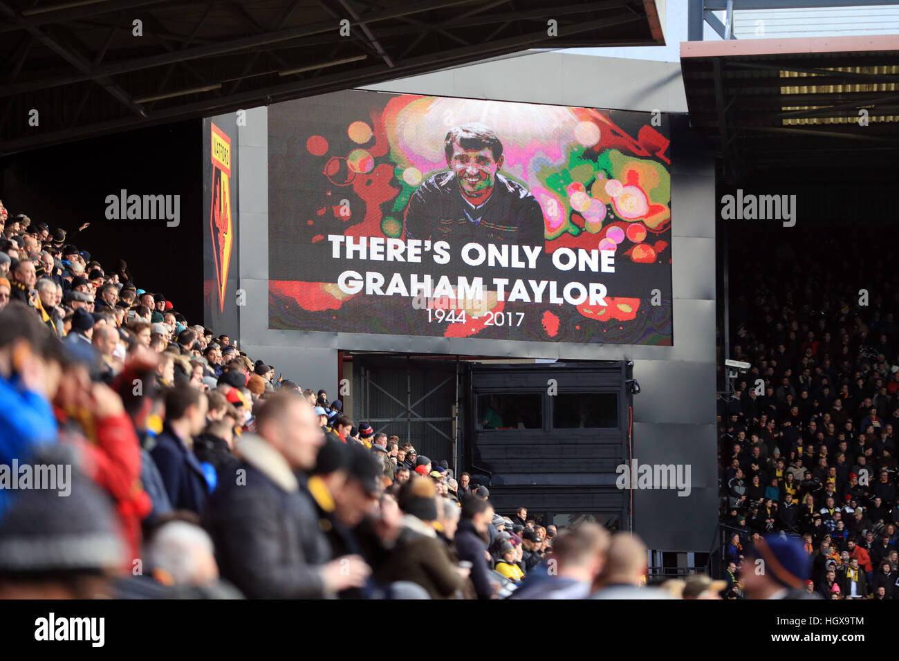 A tribute to former Watford manager Graham Taylor who passed away ...