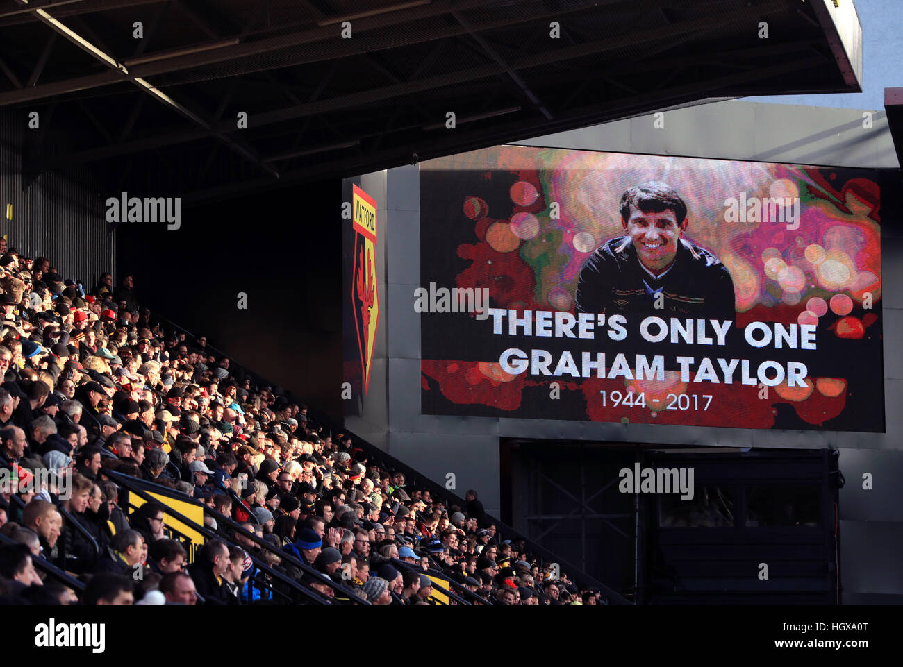 A tribute to former Watford manager Graham Taylor who passed away ...
