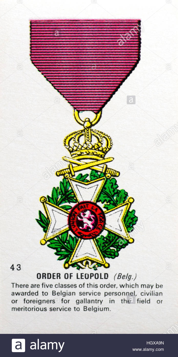 Order of leopold hi-res stock photography and images - Alamy