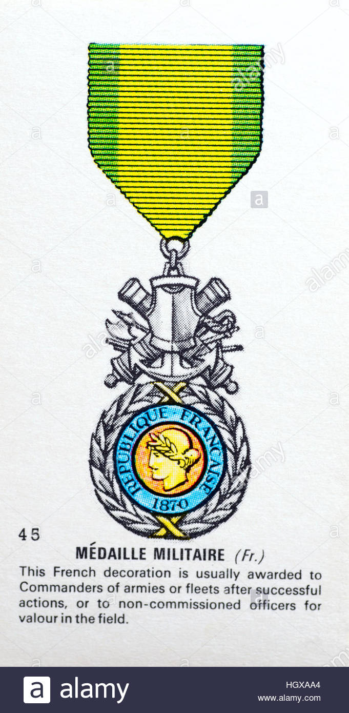 Medaille Militaire, French medal Stock Photo: 130885948 - Alamy