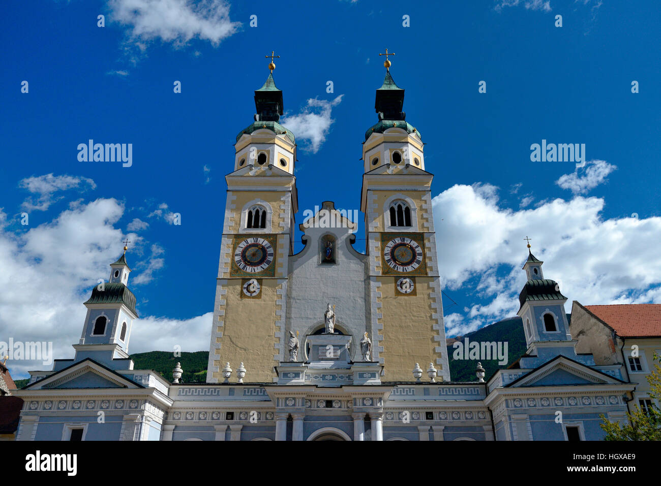 Dom, Domplatz, Brixen im Eisacktal, Suedtirol, Alto Adige, Italien ...