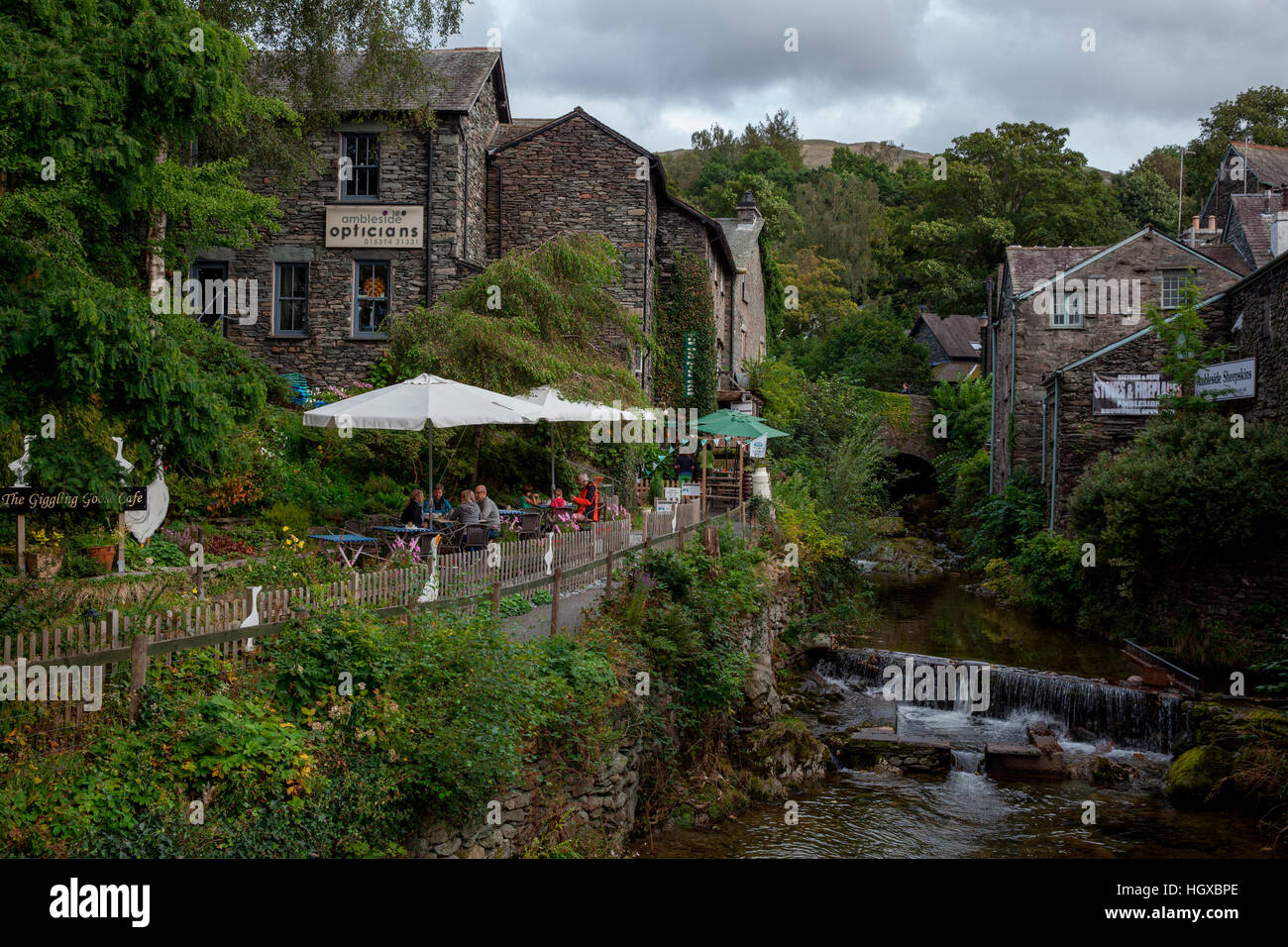 Ambleside town hi-res stock photography and images - Alamy