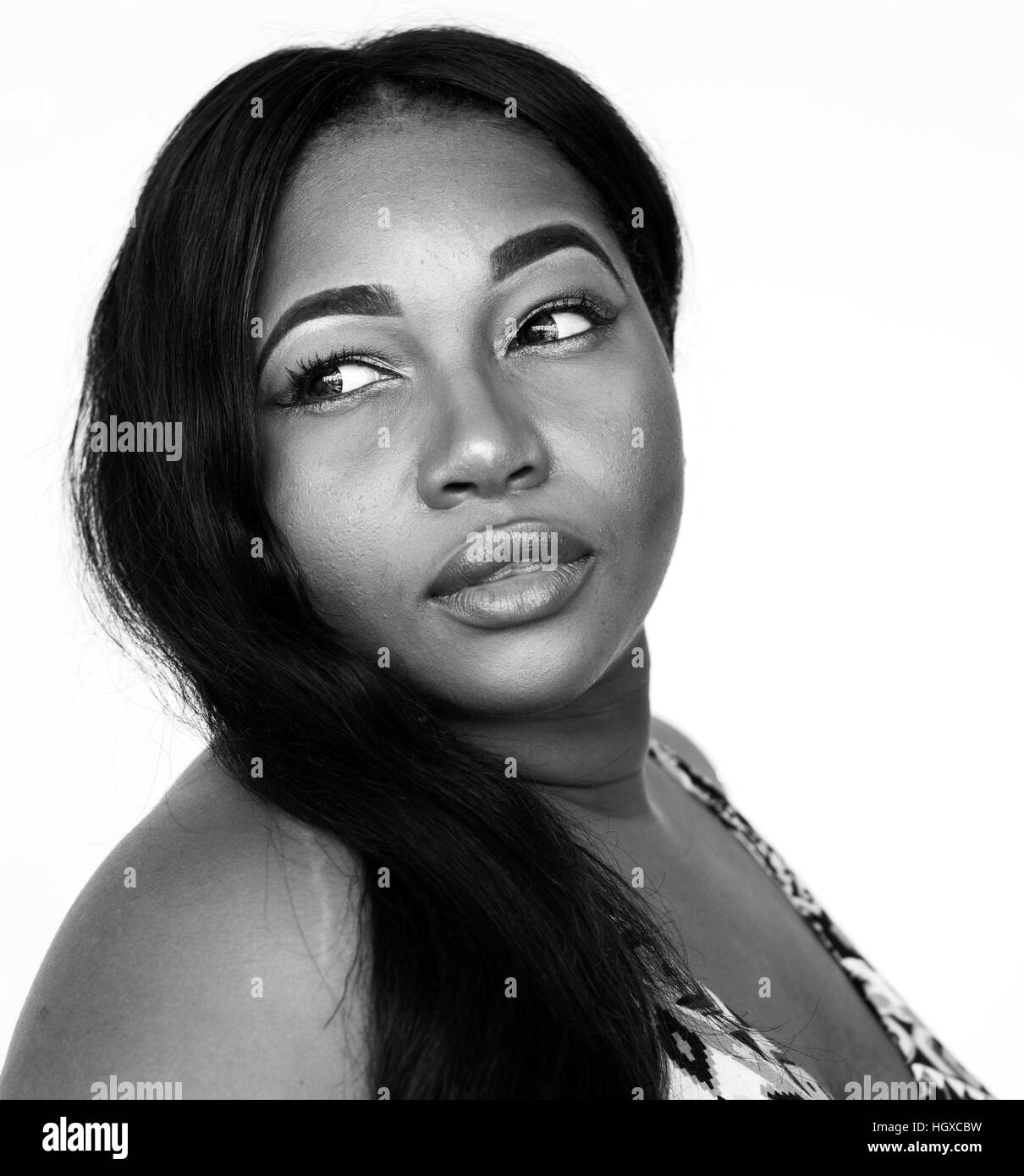 African American Adult Woman Casual Concept Stock Photo - Alamy