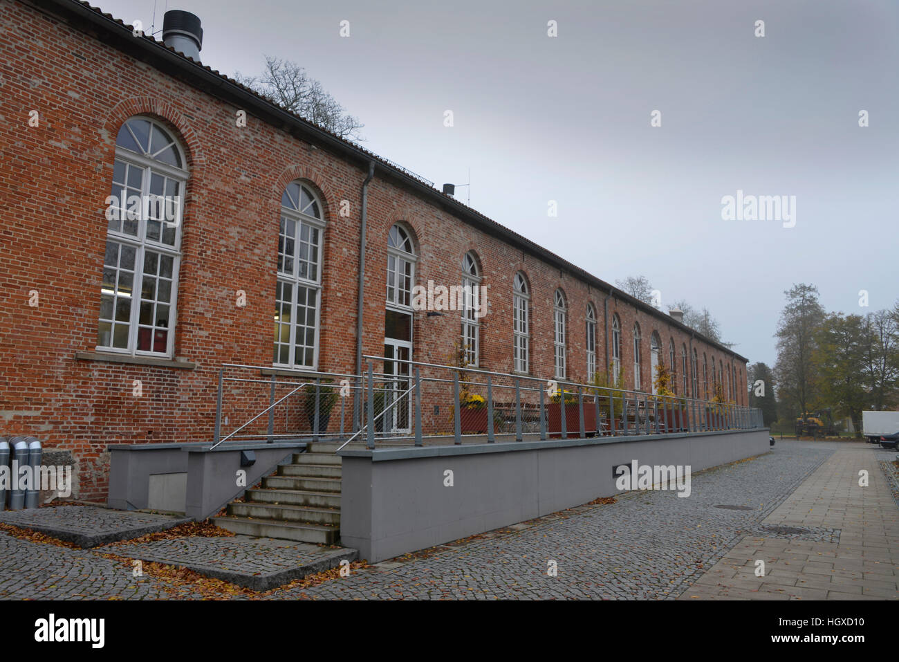 Marstall, Schlosspark, Putbus, Ruegen, Mecklenburg-Vorpommern ...