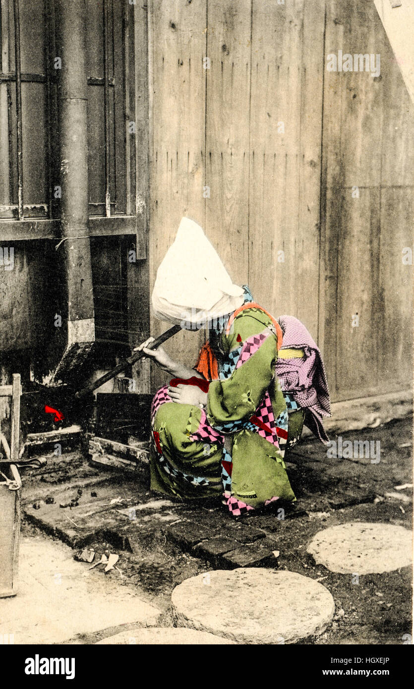 Woman blowing fire hi-res stock photography and images - Alamy