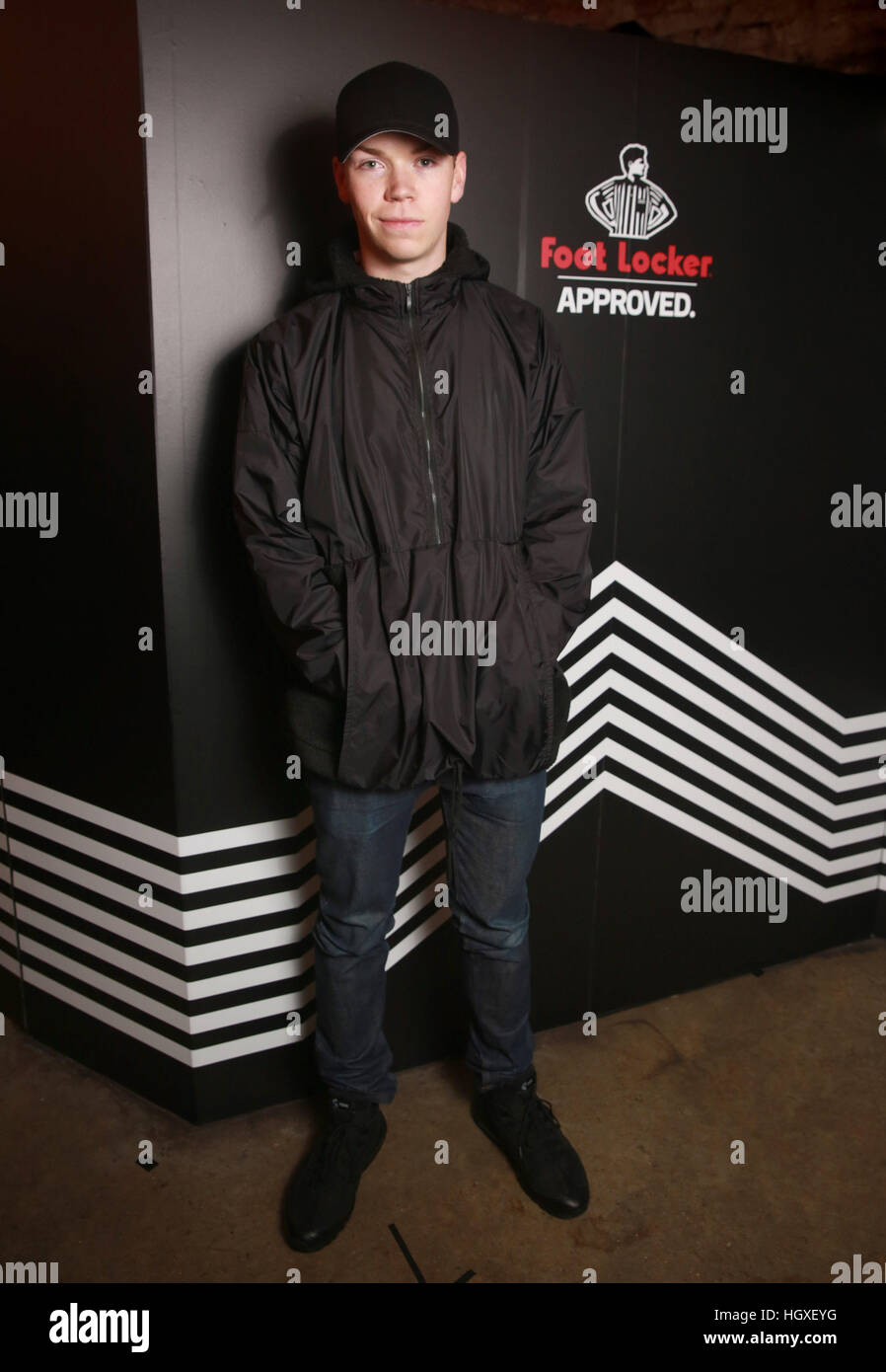 EDITORIAL USE ONLY Will Poulter attends the exclusive Foot Locker # ...