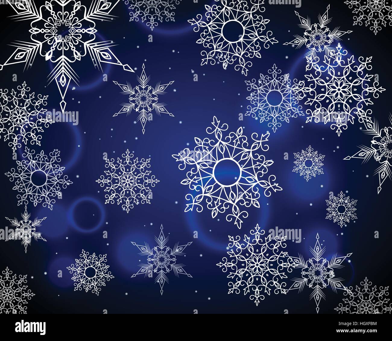 Winter card background Stock Vector Images - Alamy