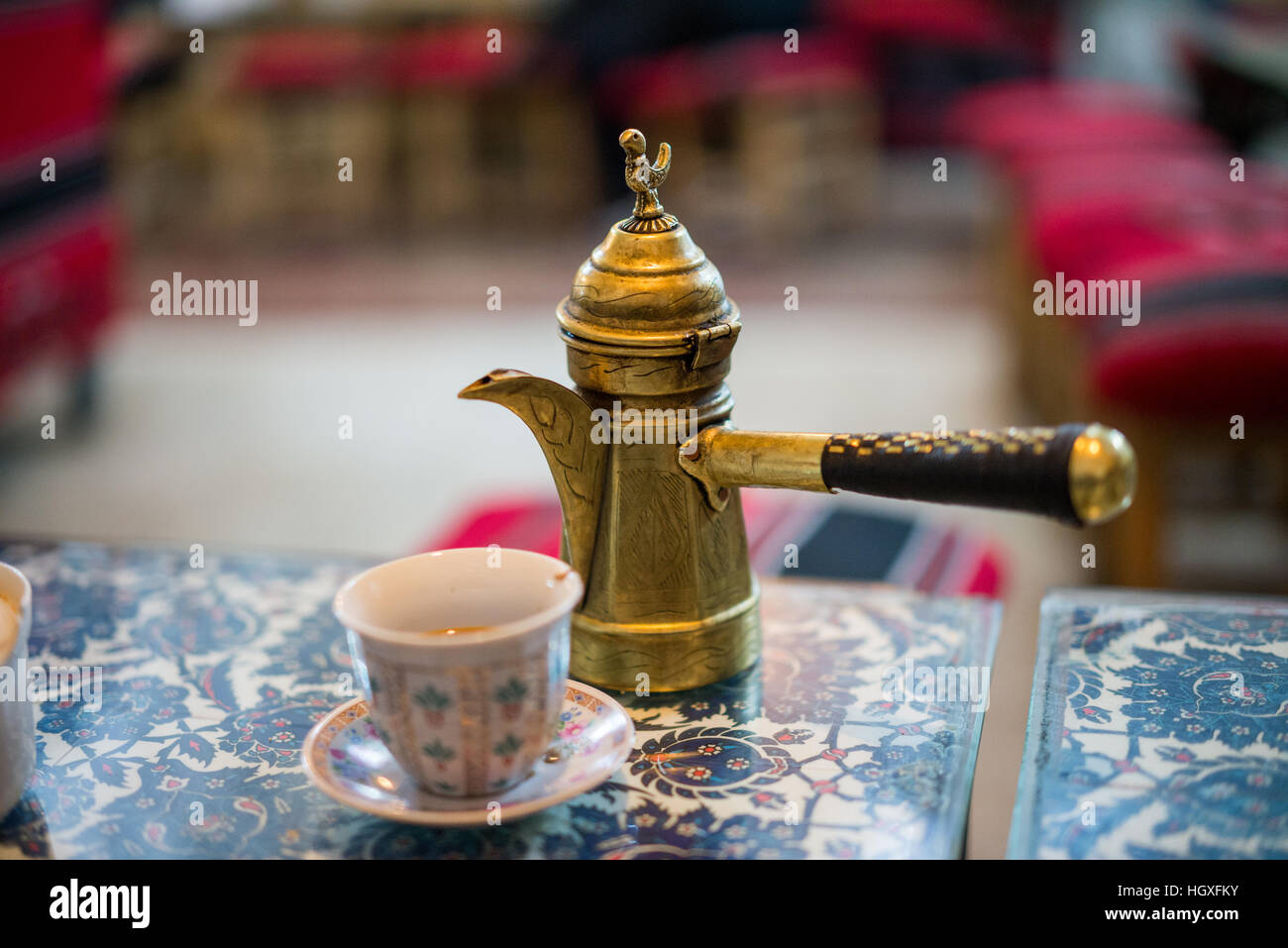 cafe in old Jerusalem, Israel, Middle east Stock Photo - Alamy
