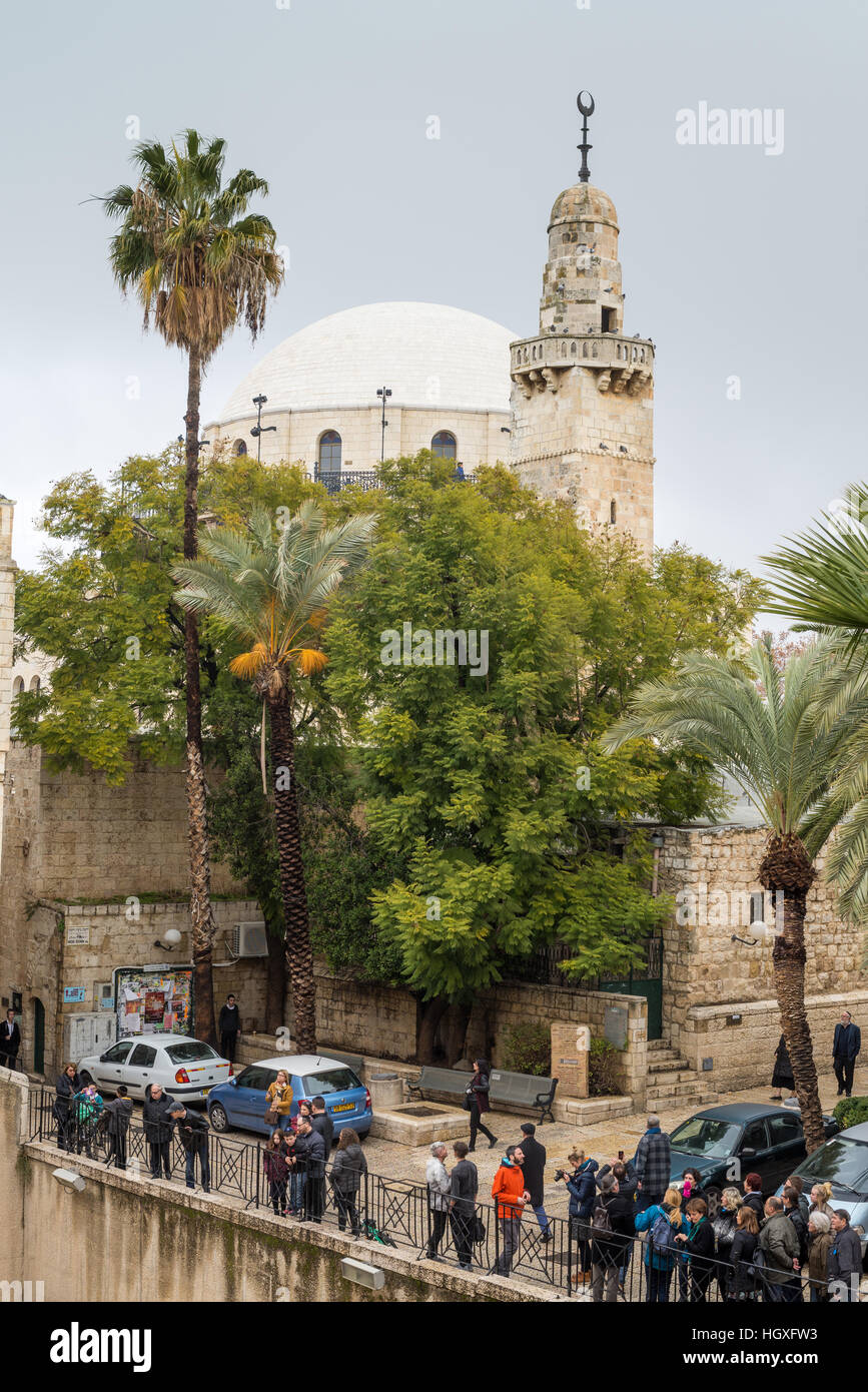 street scene, Hurva, Jerusalem, Israel, Middle east Stock Photo - Alamy