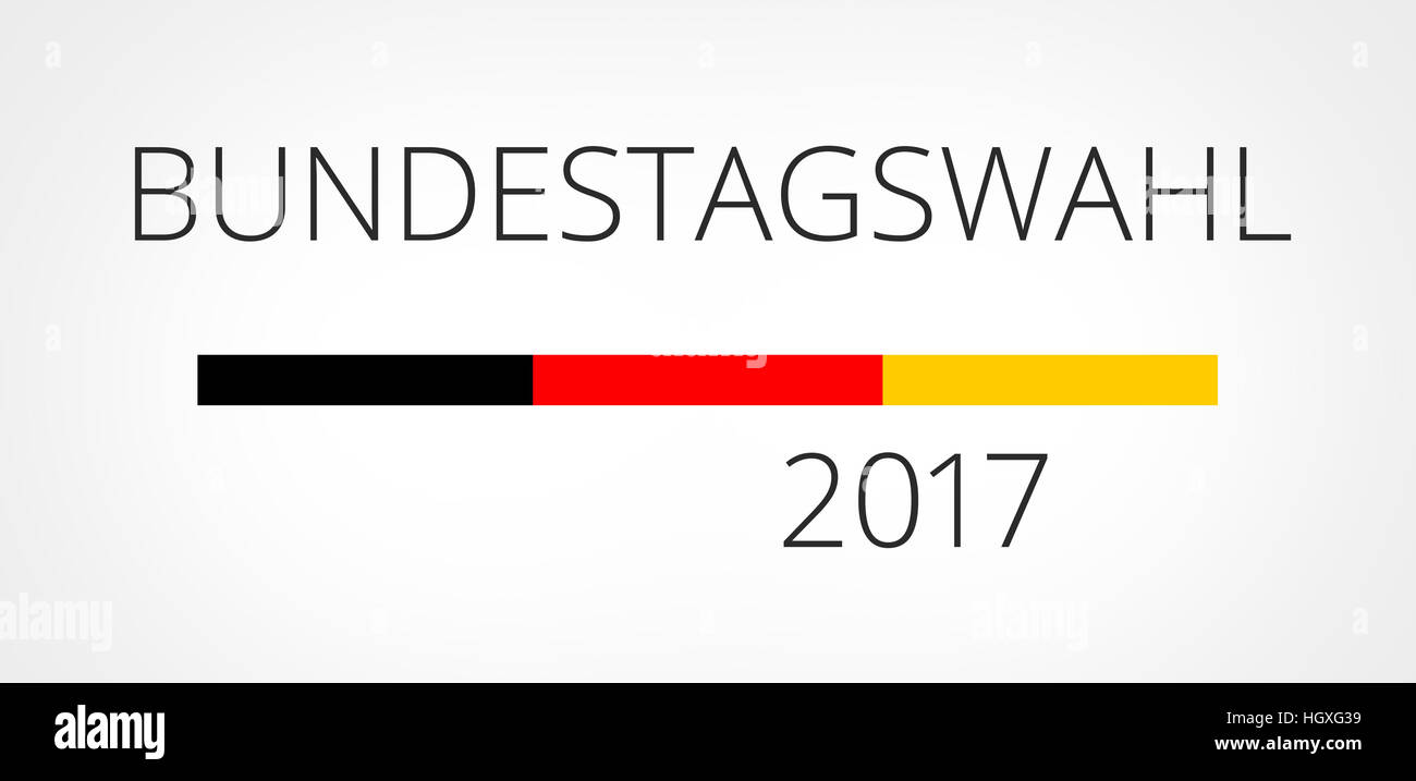 german language for Election 2017 Germany Stock Photo - Alamy