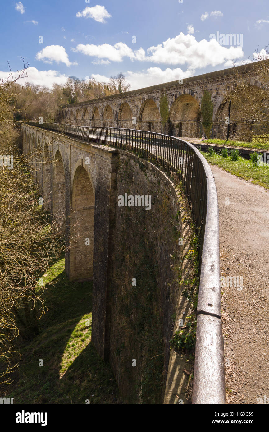 Chirk aqueduct hi-res stock photography and images - Alamy