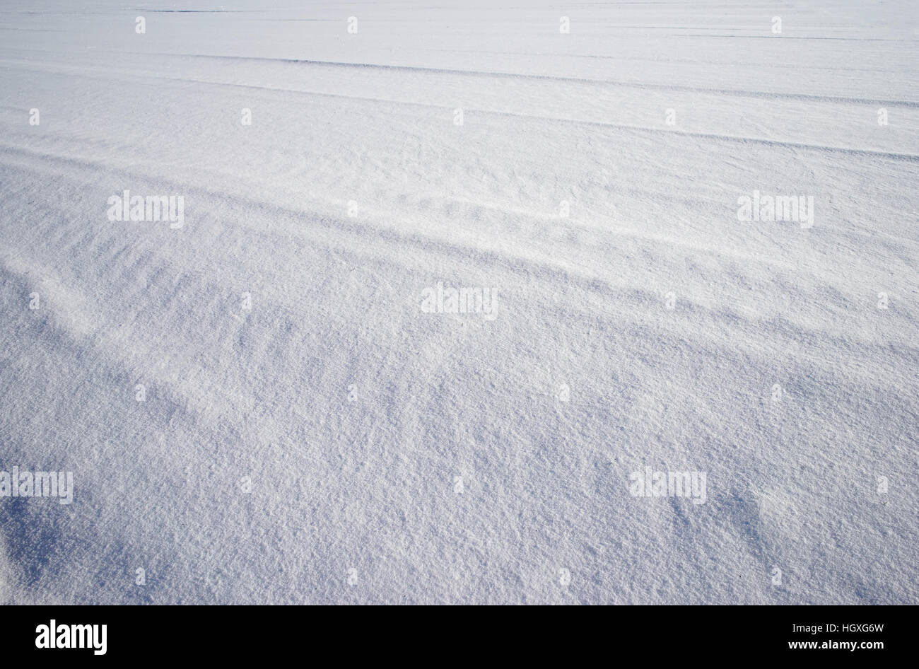Snowy white ground in winter Stock Photo - Alamy