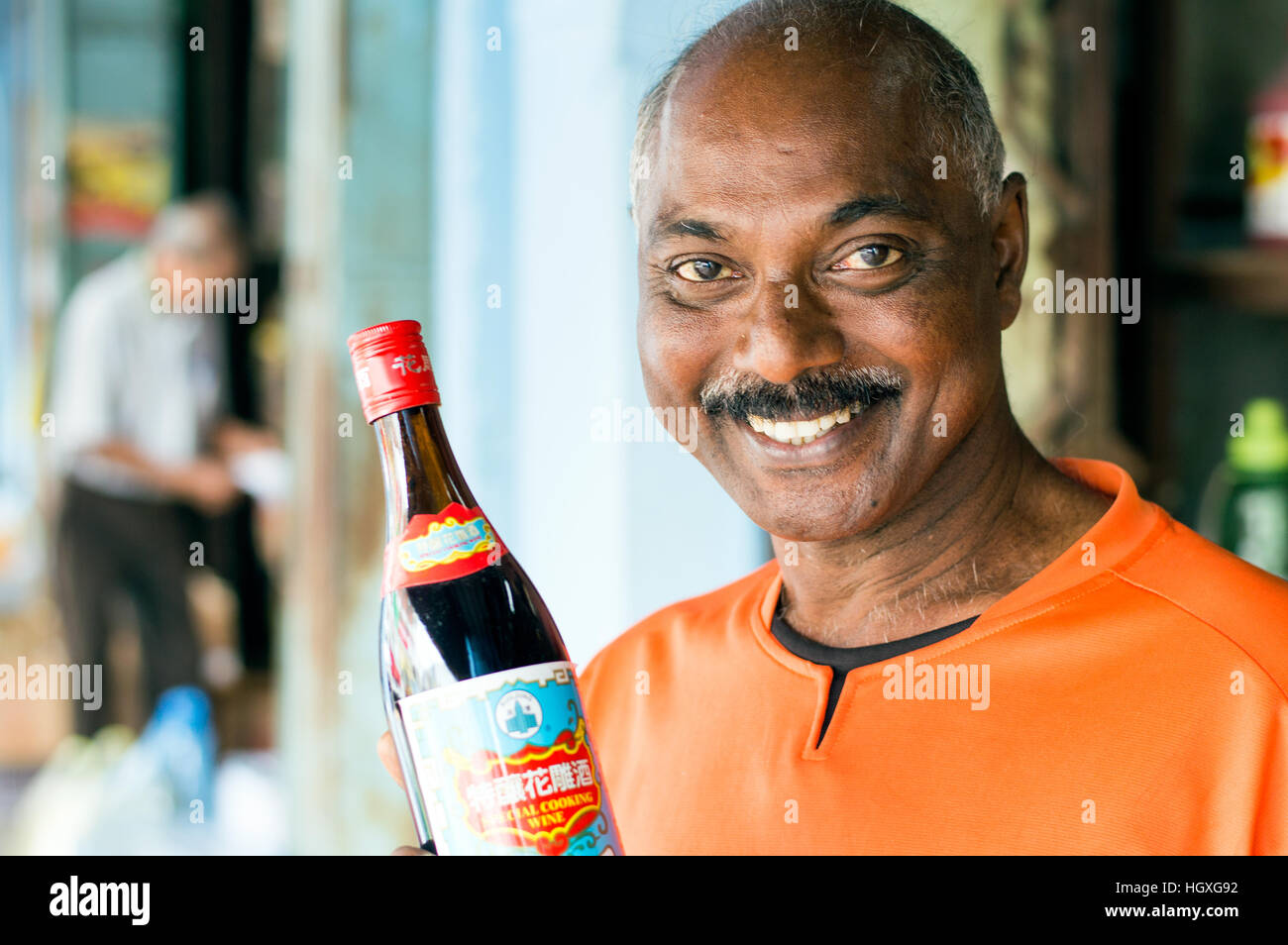 Man in old town, Ipoh, Perak, Malaysia Stock Photo - Alamy