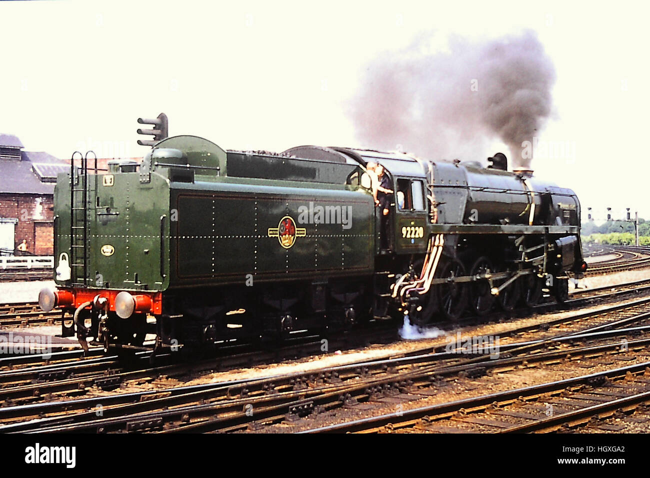 Evening star locomotive hi-res stock photography and images - Alamy