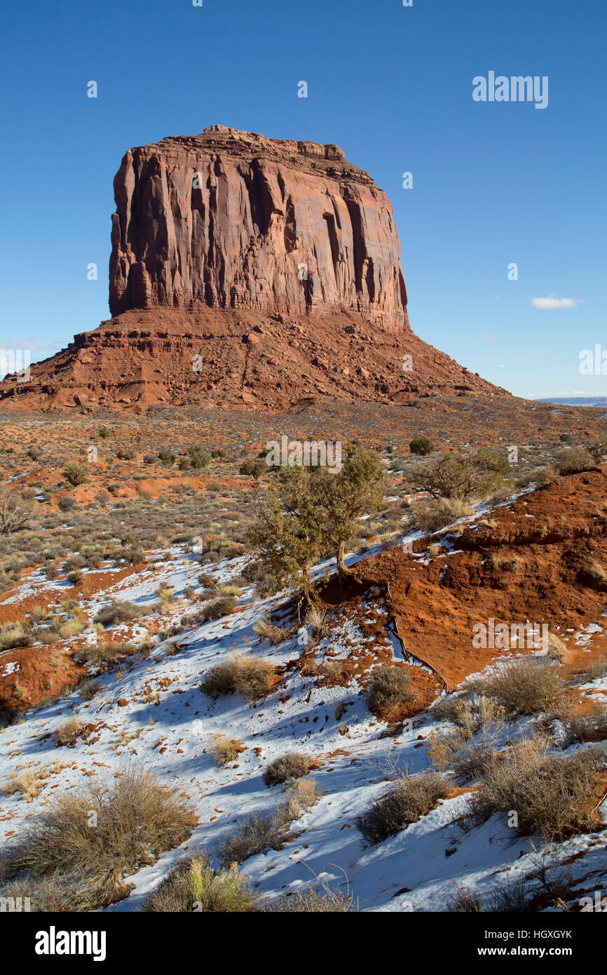 Merrick Butte, Monument Valley Navajo Tribal Park, Utah, USA Stock ...