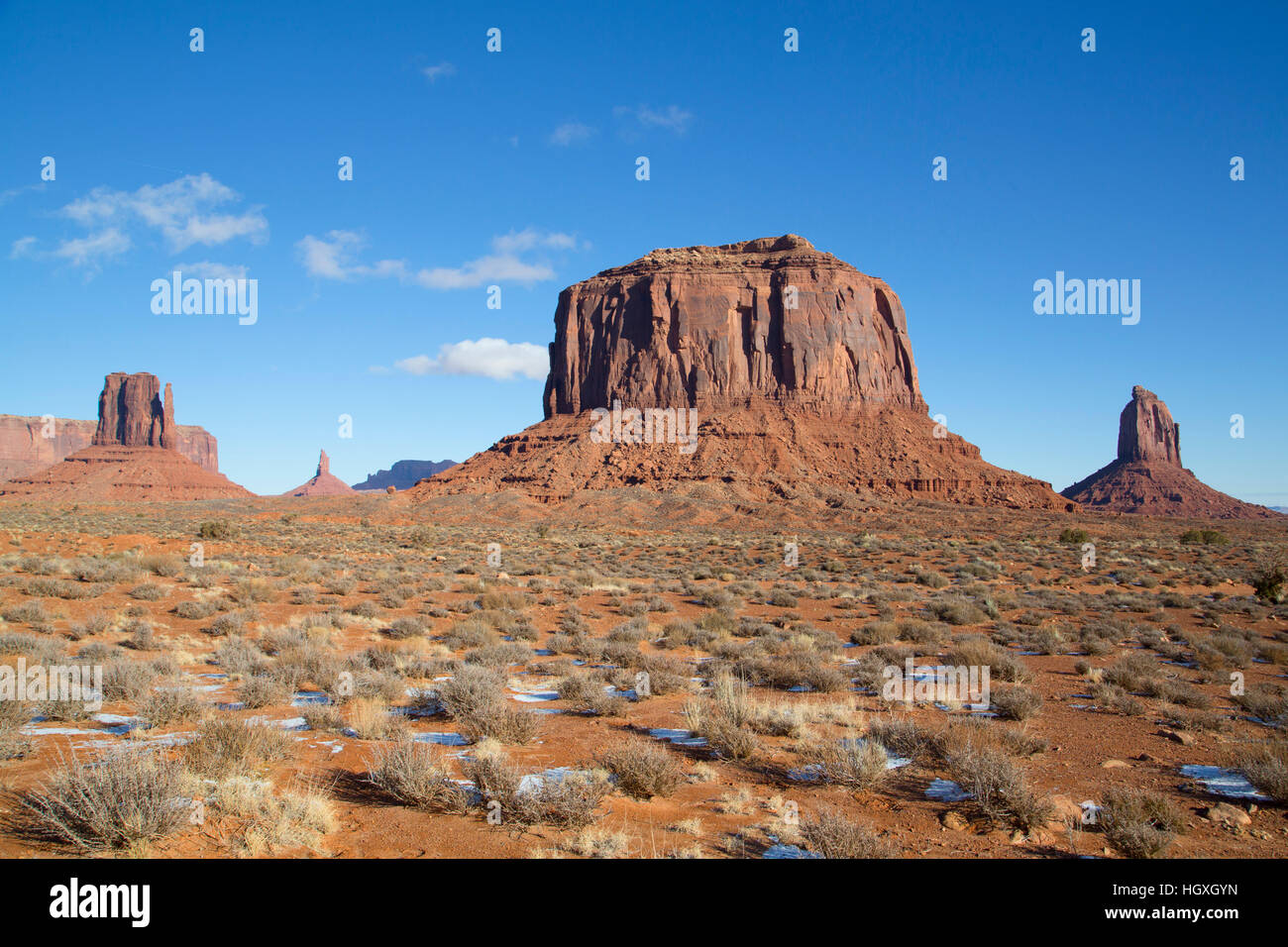 Merrick Butte, Monument Valley Navajo Tribal Park, Utah, USA Stock ...