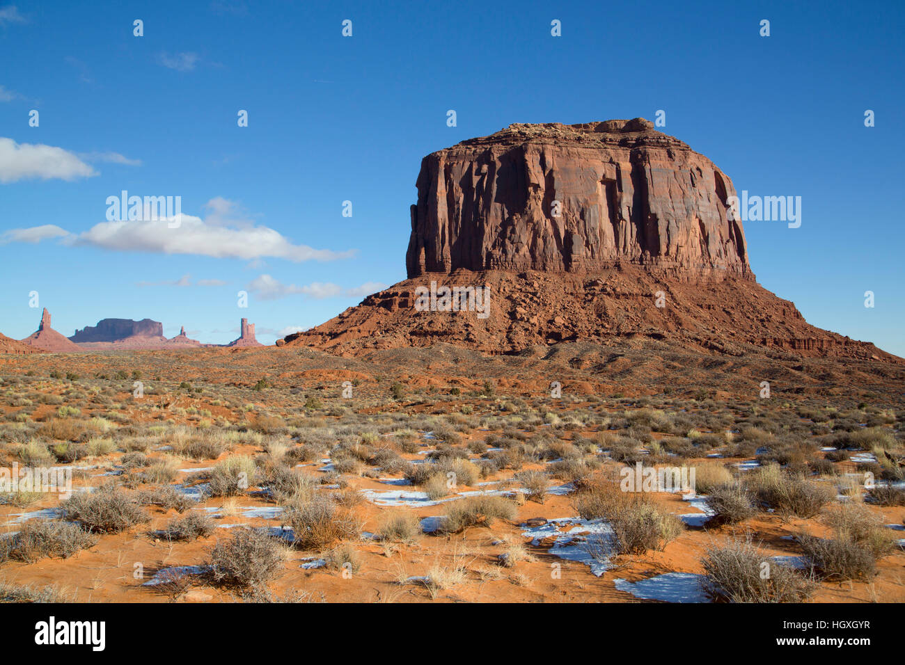 Merrick Butte, Monument Valley Navajo Tribal Park, Utah, USA Stock ...