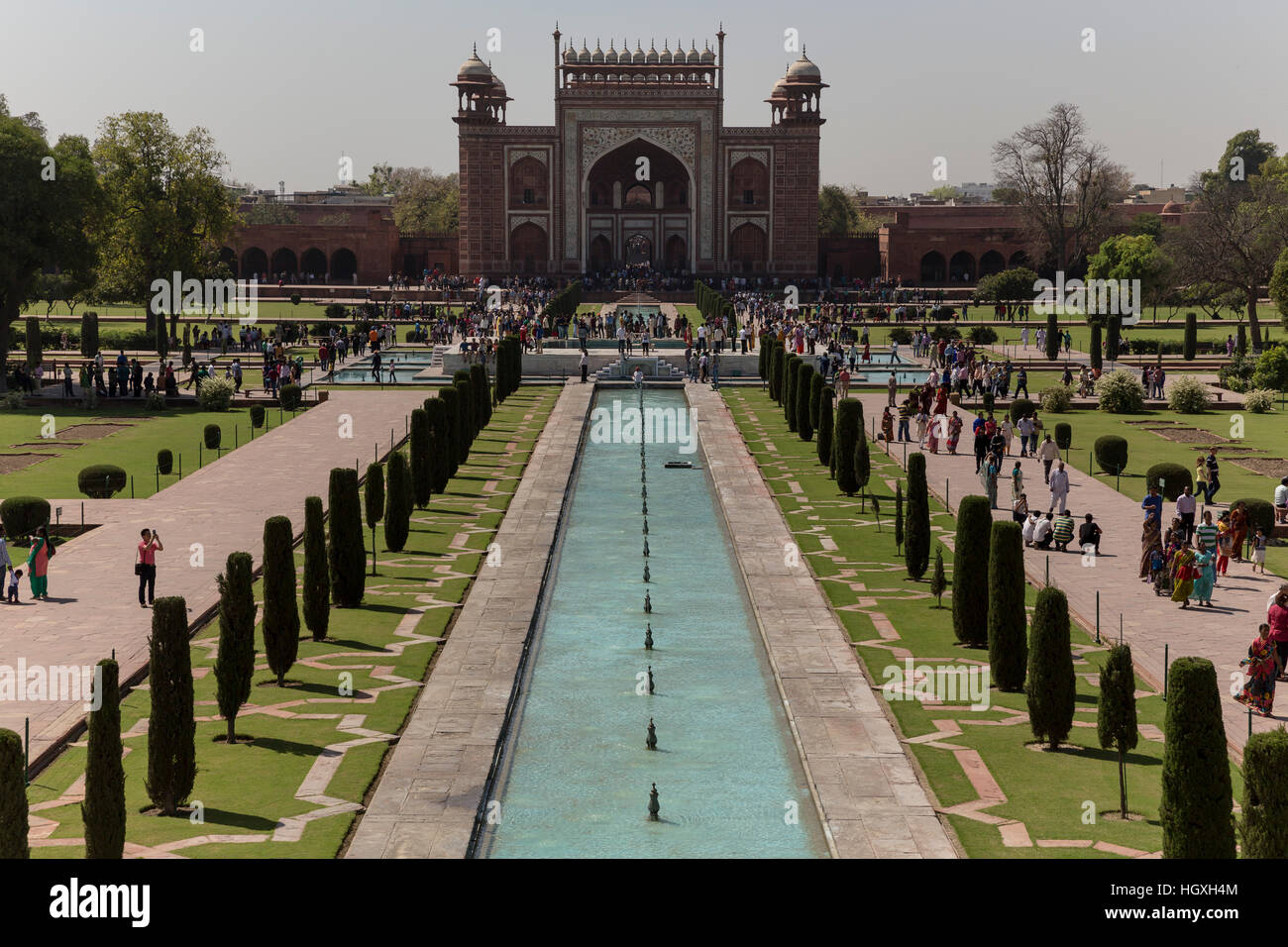 Taj Mahal India Great Gate Stock Photos & Taj Mahal India Great Gate ...