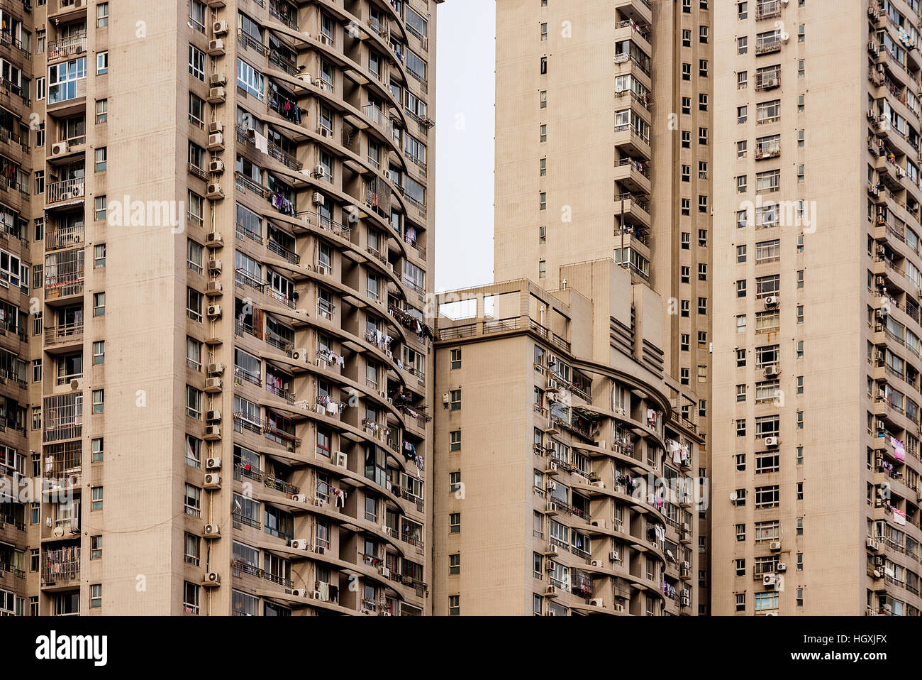 Chinese apartment buildings hi-res stock photography and images - Alamy