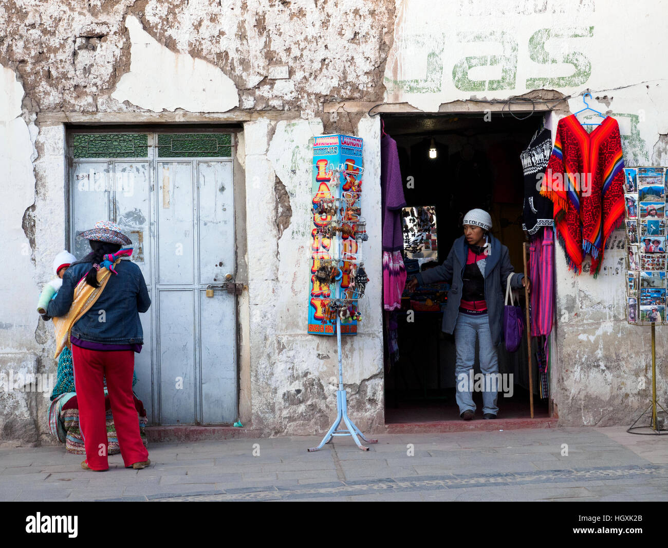 Chivay and peru and people hi-res stock photography and images - Alamy
