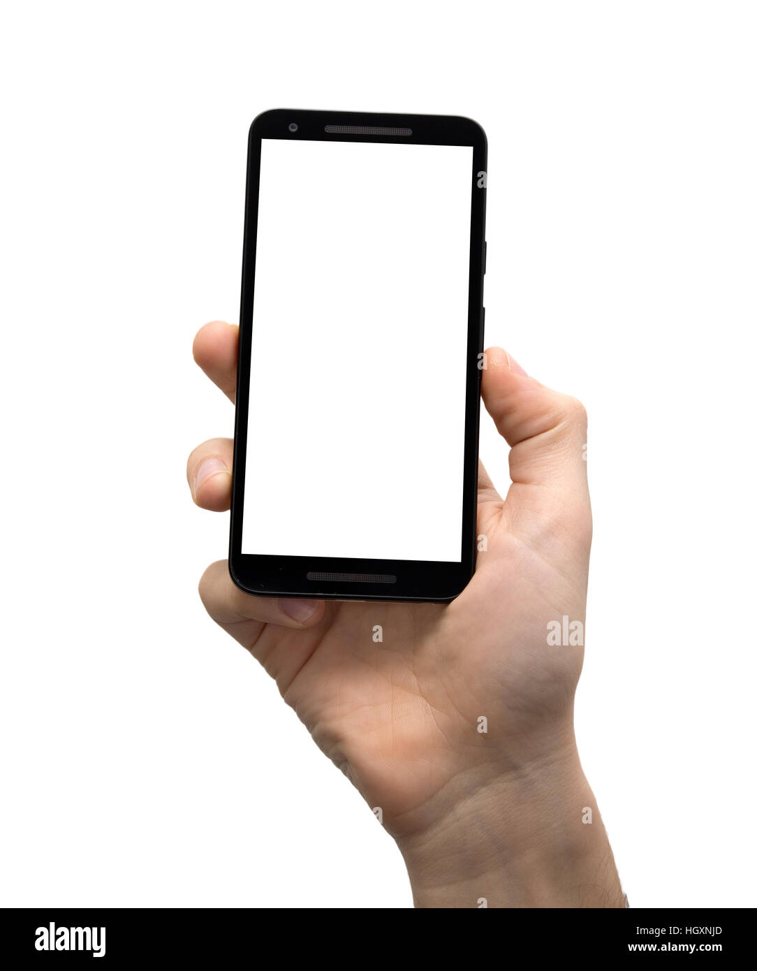 Phone screen hand male hi-res stock photography and images - Alamy