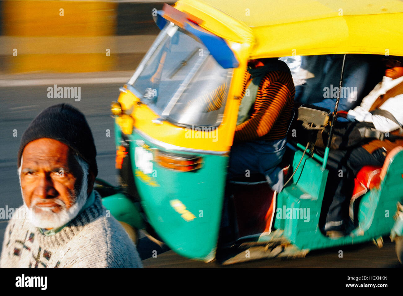 Indian auto rickshaw hi-res stock photography and images - Alamy