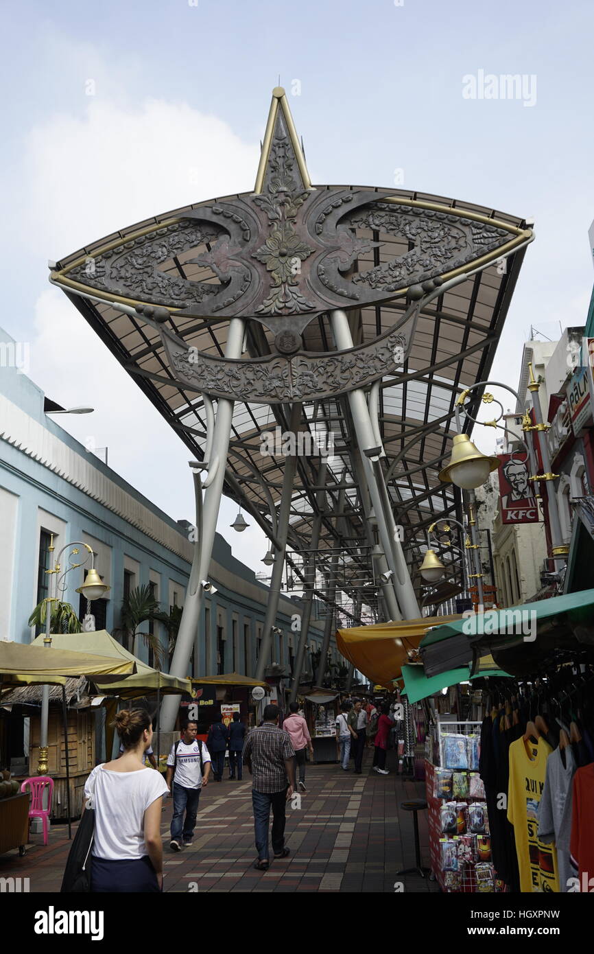 Kasturi Walk, Central Market, Kuala Lumpur Stock Photo - Alamy