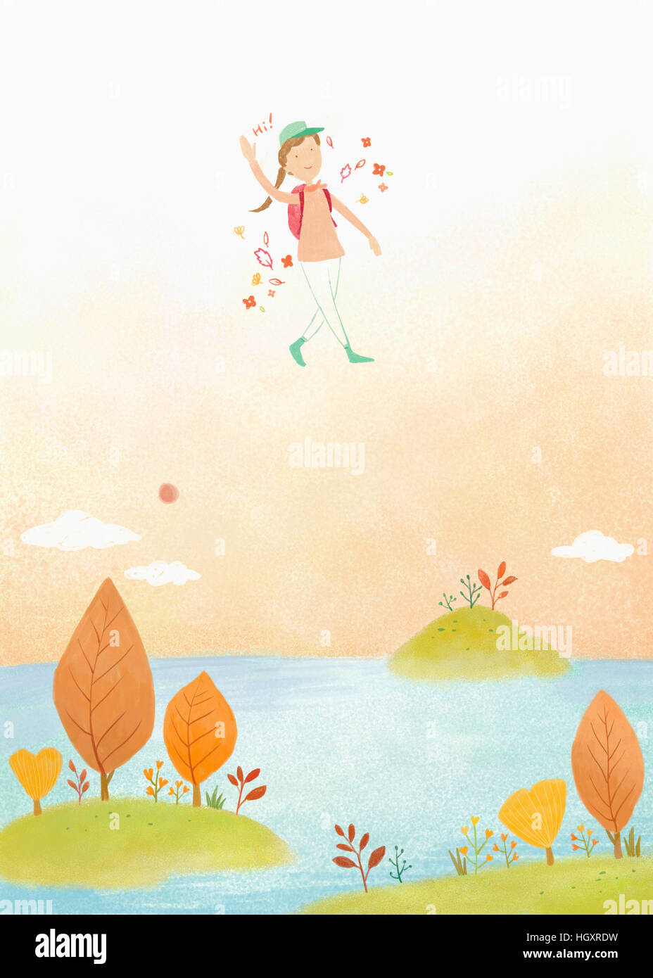 Background of fall Stock Photo - Alamy