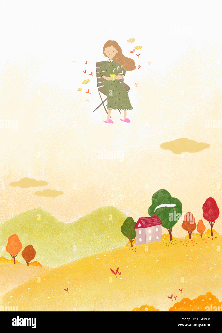 Background of fall Stock Photo - Alamy