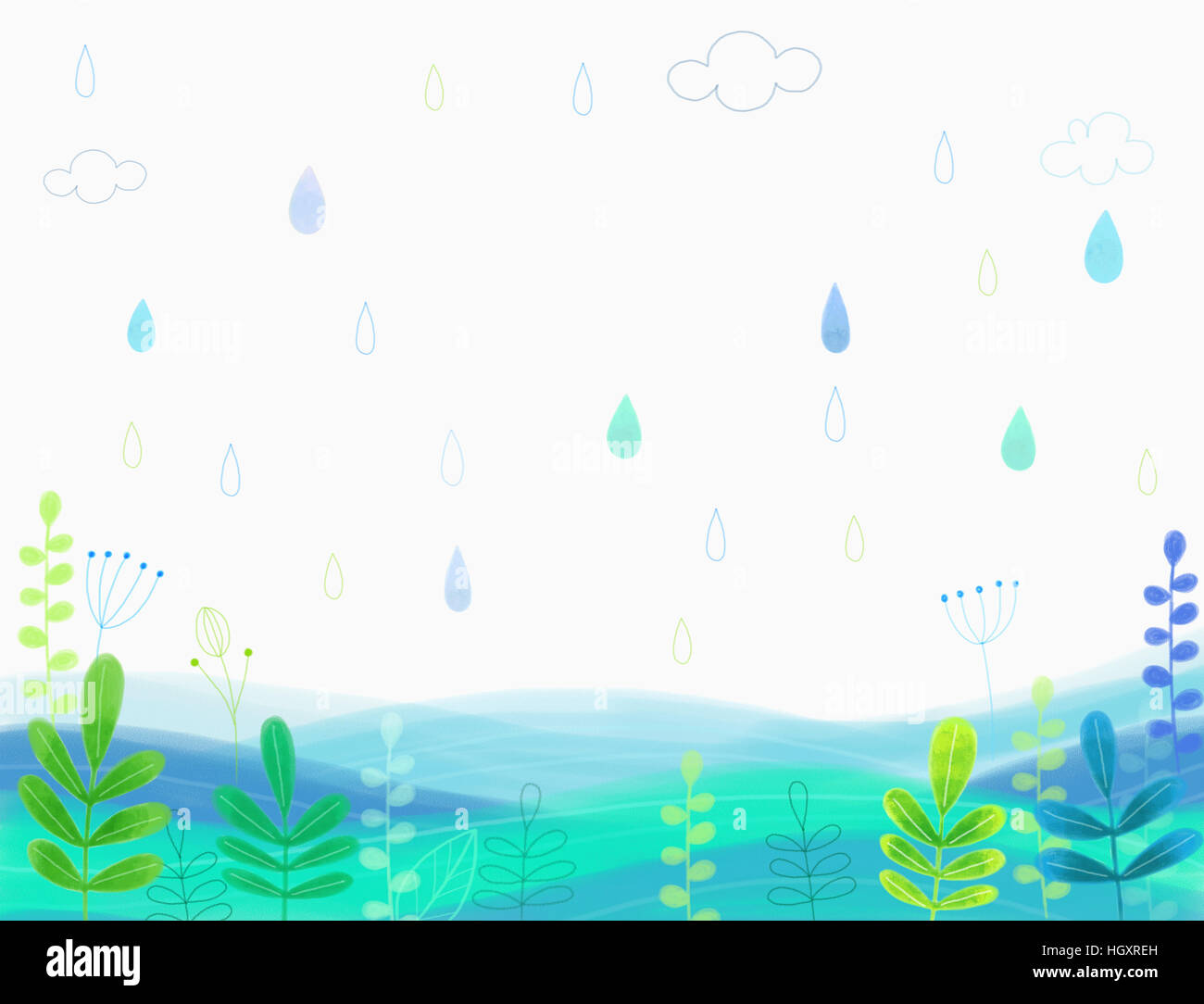 Background of summer Stock Photo - Alamy