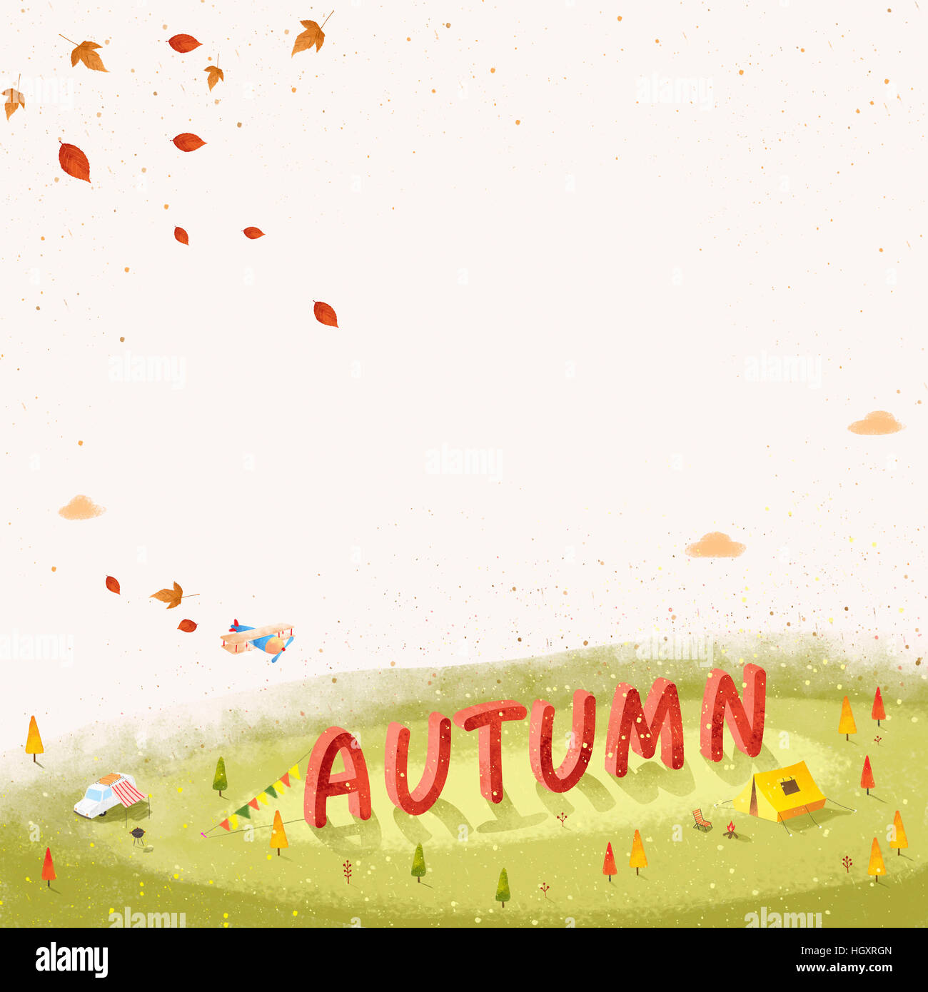 Background of autumn Stock Photo - Alamy