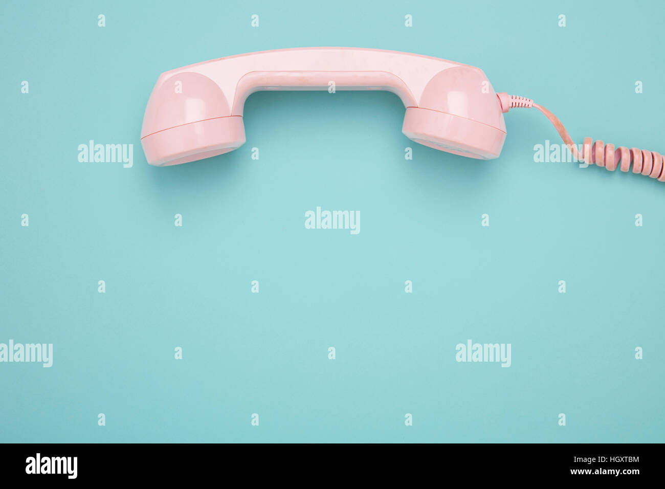 Pink phone hi-res stock photography and images - Alamy